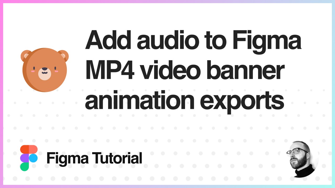 How to add audio to Figma video banner exports using Bannerify - Hypermatic