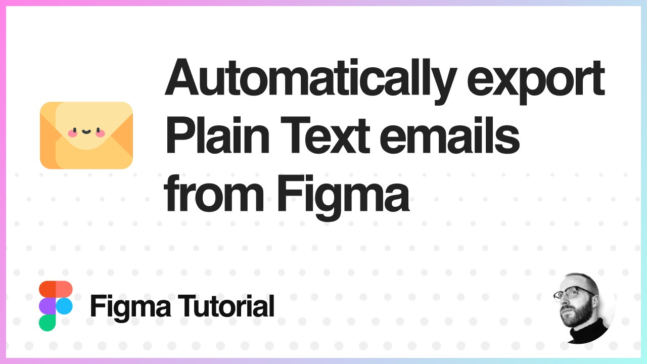 How to export Plain Text emails from Figma using Emailify - Hypermatic